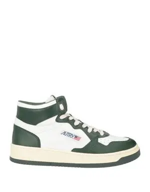 AUTRY High-top Leather Sneakers - Green