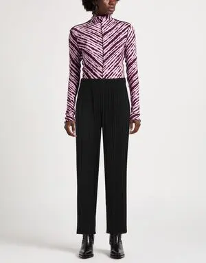 Alpha Studio Straight-leg Crepe Pants - Black