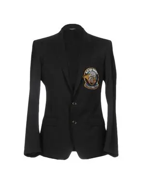 Dolce & Gabbana Blazer Size Virgin Wool, Elastane