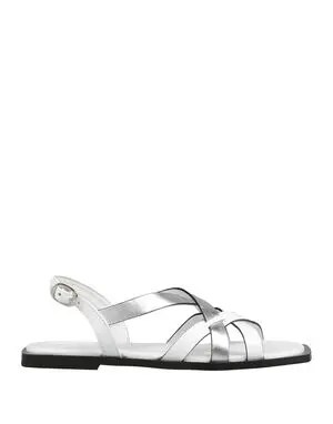 BALDININI Leather Slingback Sandals