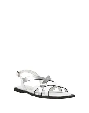 BALDININI Leather Slingback Sandals