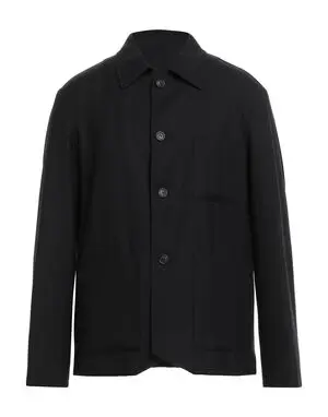 PALTO' Jacket In Virgin Wool - Black