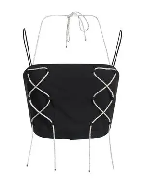 Giuseppe Di Morabito Sleeveless Crop Top - Black