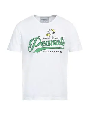 Iceberg Peanuts T-shirt Size Cotton, Polyester - White