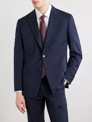 Brioni Trevi Wool And Mohair-blend Suit Jacket