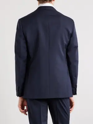 Brioni Trevi Wool And Mohair-blend Suit Jacket