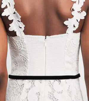 Alice + Olivia Calla Lace Maxi Dress