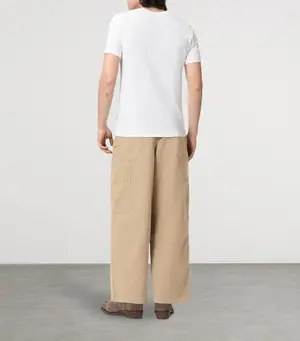 ALLSAINTS Organic Cotton Barrel Leg Trousers