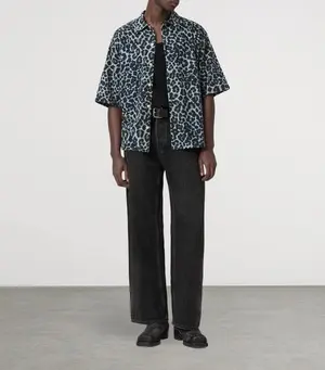 ALLSAINTS Organic Cotton-linen Silesia Shirt