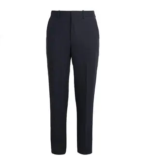 Agnona Linen Straight Trousers