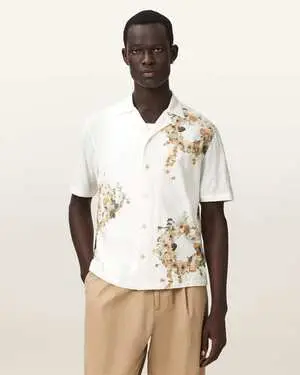 ALLSAINTS Fleur Oversized Short Sleeve Shirt