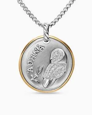 David Yurman Athena Medallion - Diamond