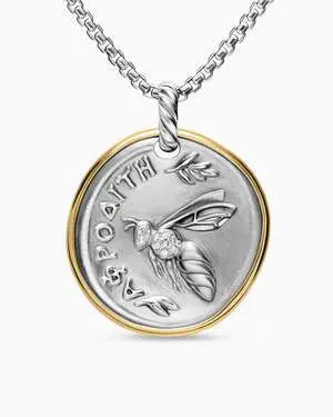 David Yurman Aphrodite Medallion Amulet - Diamond