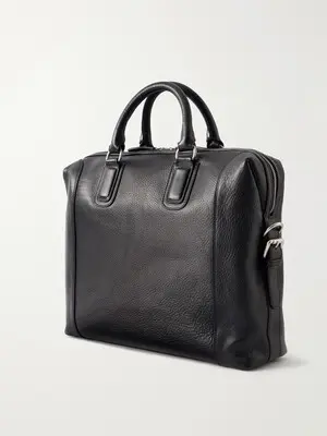 Officine Creative Jules 003 Full-grain Leather Briefcase - Black