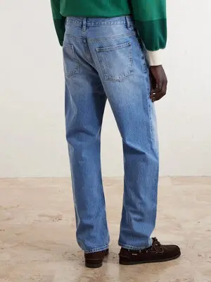 FRAME Straight-leg Jeans - Blue