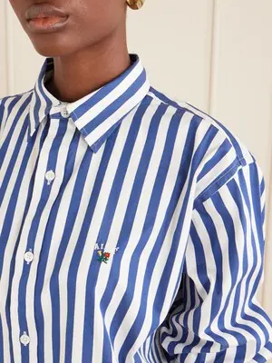 Aimé Leon Dore Striped Cotton Poplin Shirt
