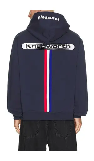 PLEASURES X Oasis Knebworth Hoodie - Navy