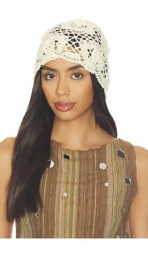 8 Other Reasons Hand-crocheted Beanie - Ivory