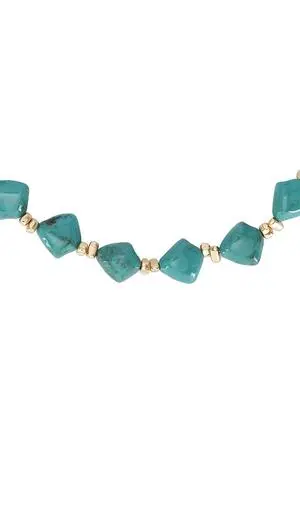 LOVERS AND FRIENDS Jaden Necklace In Teal