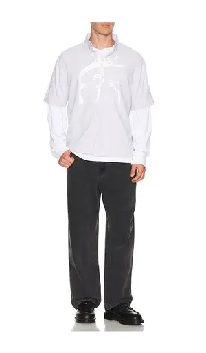 FORMER Vivian Boxy Stripe Shirt