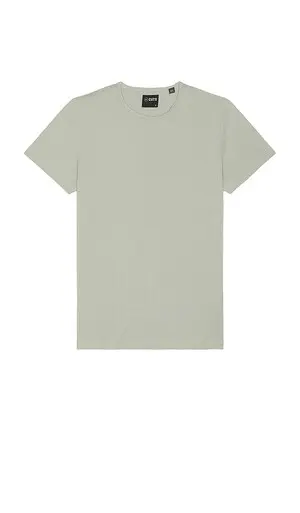 CUTS Curve Hem Tee In Slate - Slate Grey
