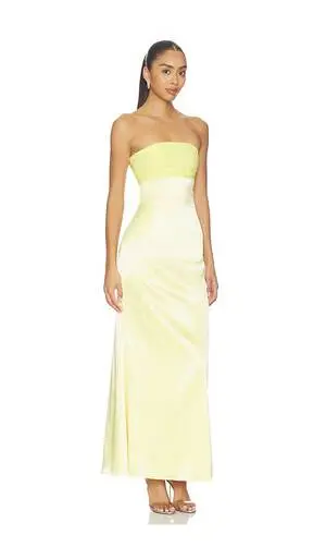 MORE TO COME Renata Strapless Gown