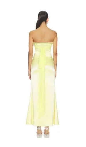 MORE TO COME Renata Strapless Gown
