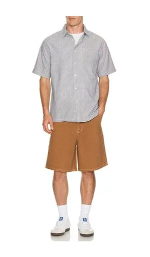 FORMER Reynolds Stripe Shirt In Blue