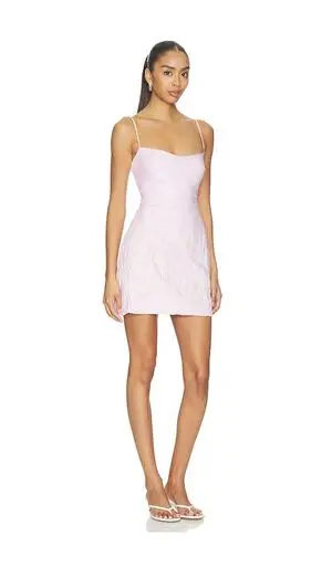 CALA DE LA CRUZ Lucca Strappy Mini Dress - Cherry Blossom