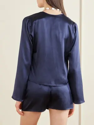 SARA CRISTINA Nerea Silk Blouse