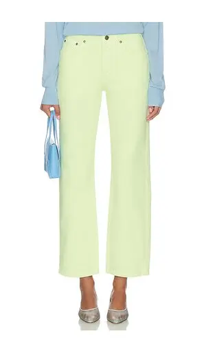 Renggli Straight Jean In Yellow
