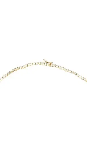 Shashi Bezel Tennis Necklace