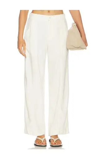Simkhai Langston Linen Utility Pant