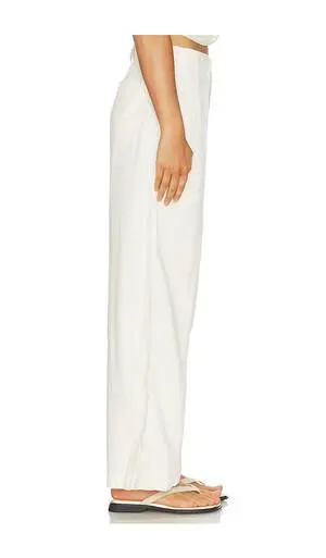 Simkhai Langston Linen Utility Pant