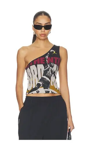 Nike Graphic One-shoulder Tank Top