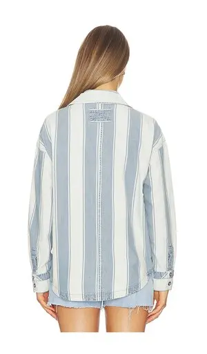 Free People X Crossroads Striped Shirt