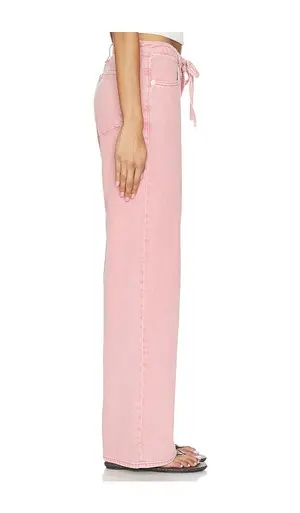 Rag & Bone Featherweight Phoebe Drawstring Wide Jeans