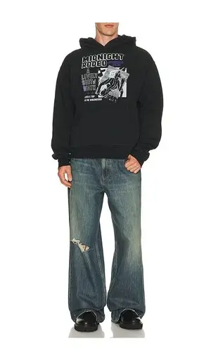 MIDNIGHT RODEO Graphic Logo Hoodie
