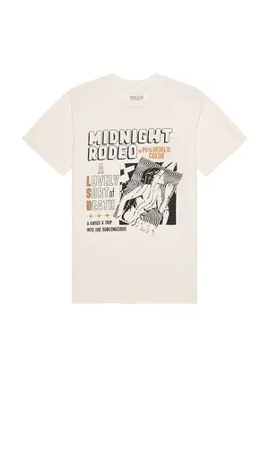 MIDNIGHT RODEO American Exxtasy Tee - Cream