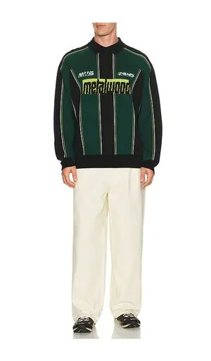 METALWOOD STUDIO Knit Football Top