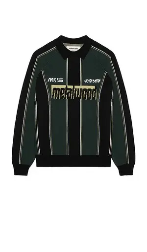 METALWOOD STUDIO Knit Football Top