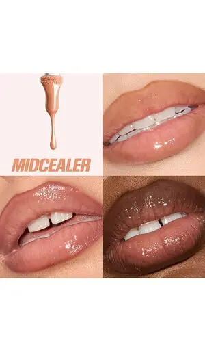 HUDA BEAUTY Faux Filler Lipgloss - Midcealer