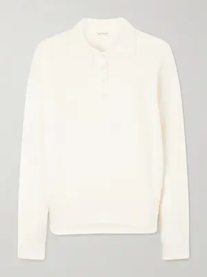 KALLMEYER Cotton And Wool-blend Polo Sweater