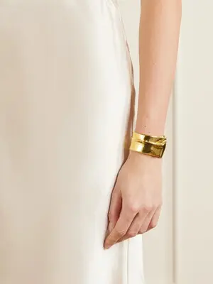 LESET Barb Satin Midi Skirt - Neutrals