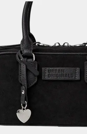 URBAN ORIGINALS Thunderbolt Handbag - Black