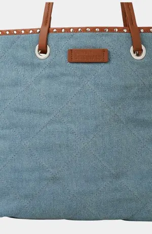 URBAN ORIGINALS Diamond-stitched Tote