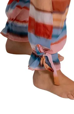 Cosita Linda Stripe Balloon Cover-up Beach Pants