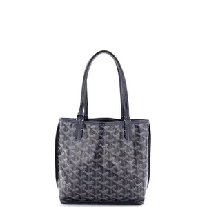 Goyard Anjou Reversible Tote Coated Canvas Mini - Blue