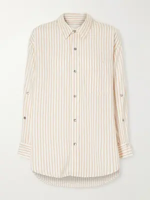 Citizens Of Humanity Checked Cotton-Poplin Shirt White