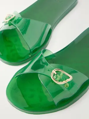 ANCIENT GREEK SANDALS Filia Jelly Pvc Slides - Green